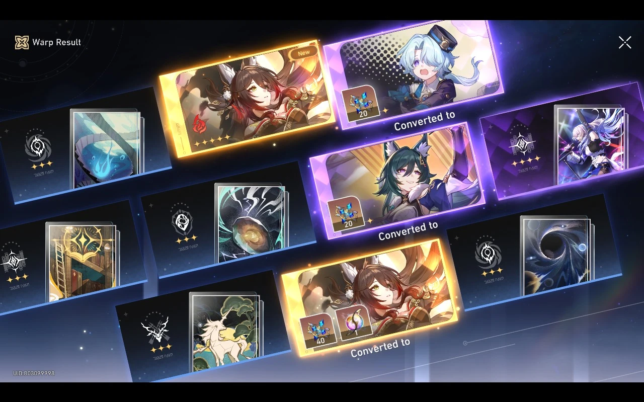 What A Day to Pull Gacha Honkai: Star Rail | HoYoLAB