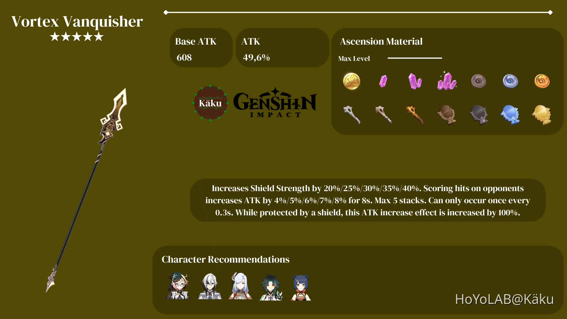 Vortex Vanquisher - Weapon Guide Genshin Impact | HoYoLAB