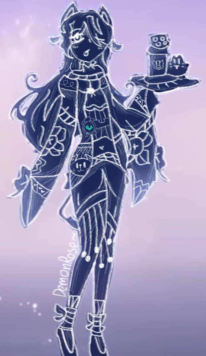 My prediction design for the upcoming cat like cafe girl from Inazuma ...