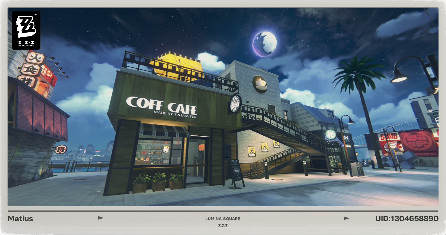 Coff Cafe in the Night Zenless Zone Zero | HoYoLAB
