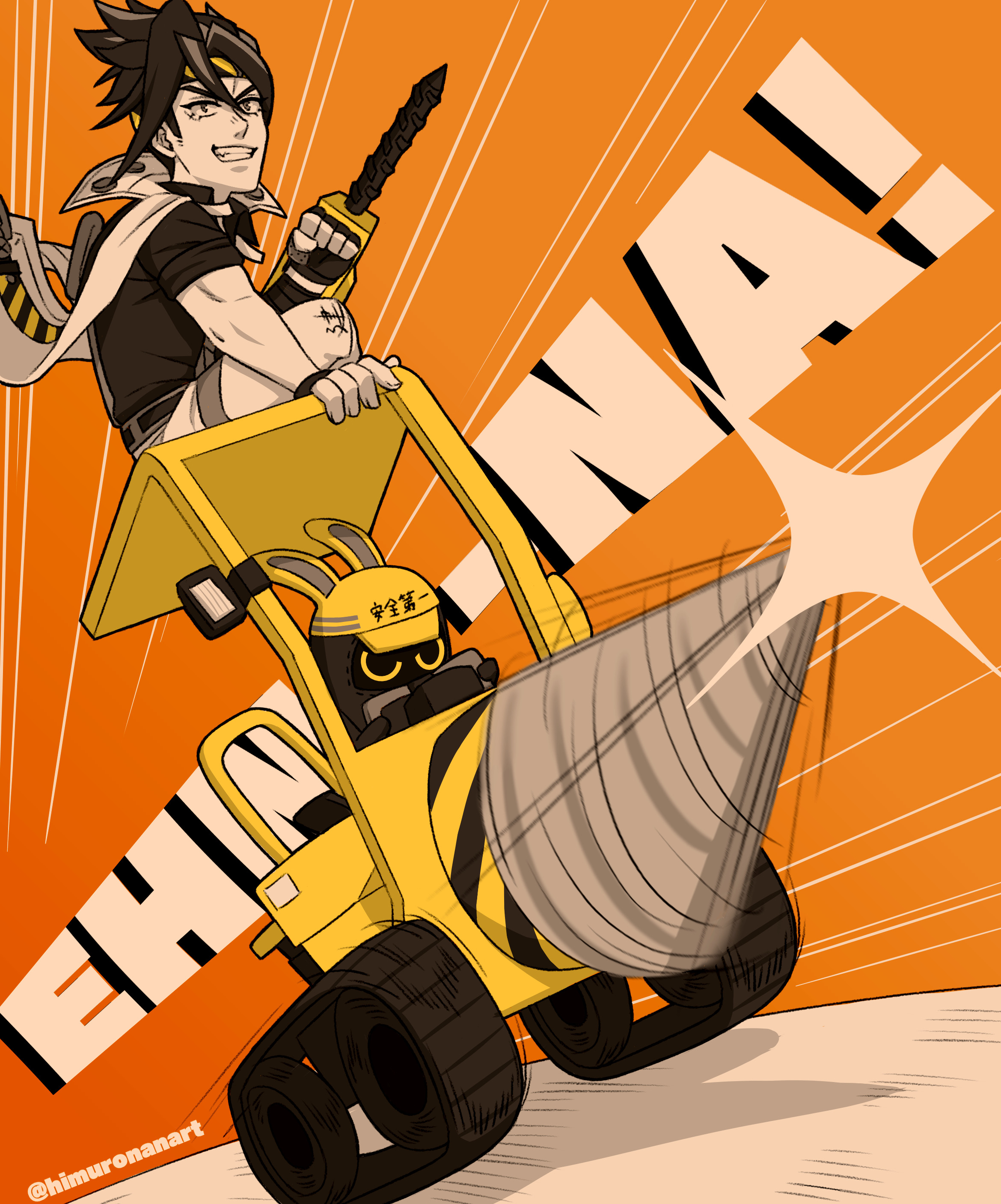 Drill Duo Doodle Zenless Zone Zero | HoYoLAB