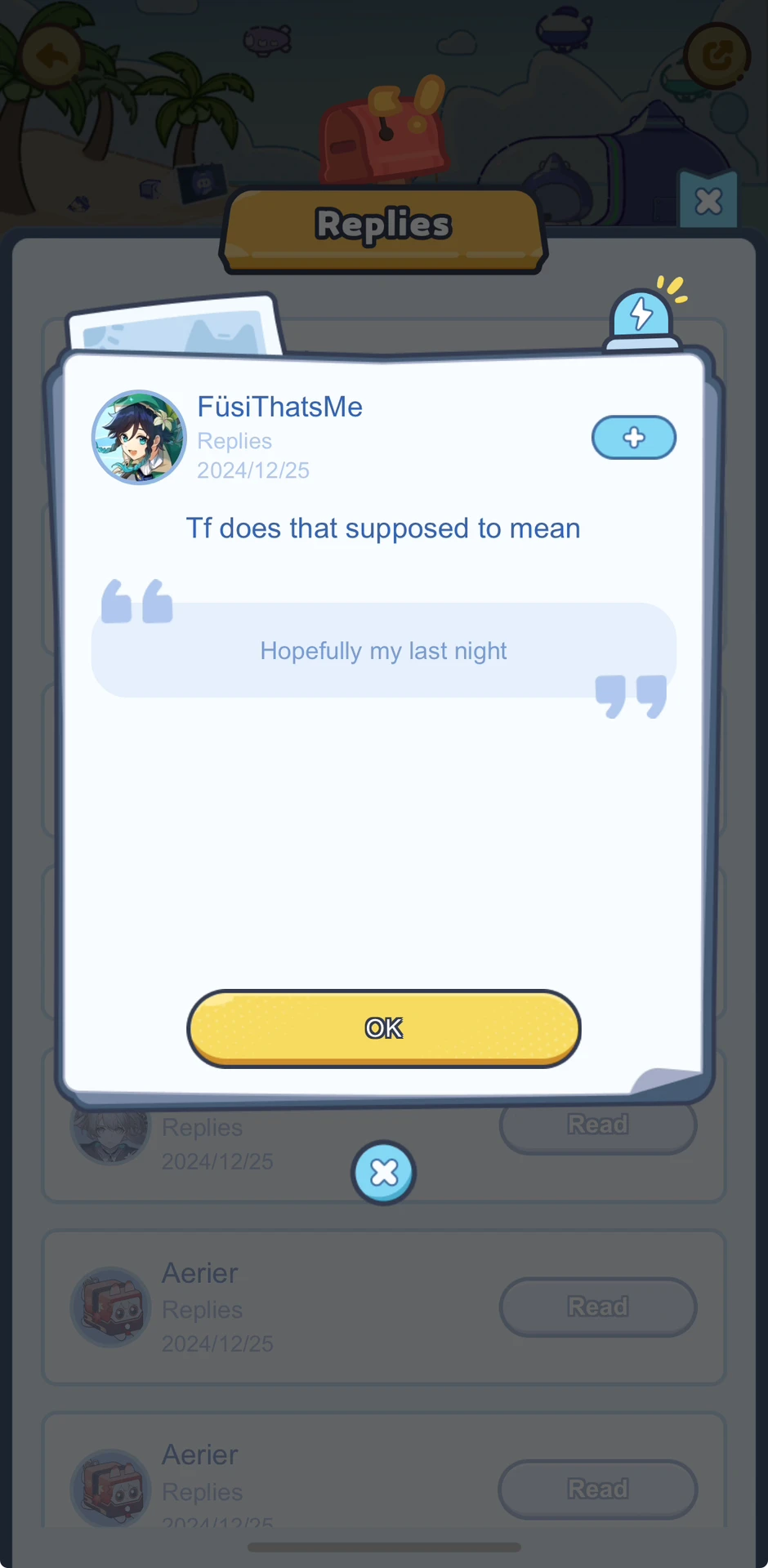 There are 3 types ppl in a situation like this(my bottle said hopefully ...