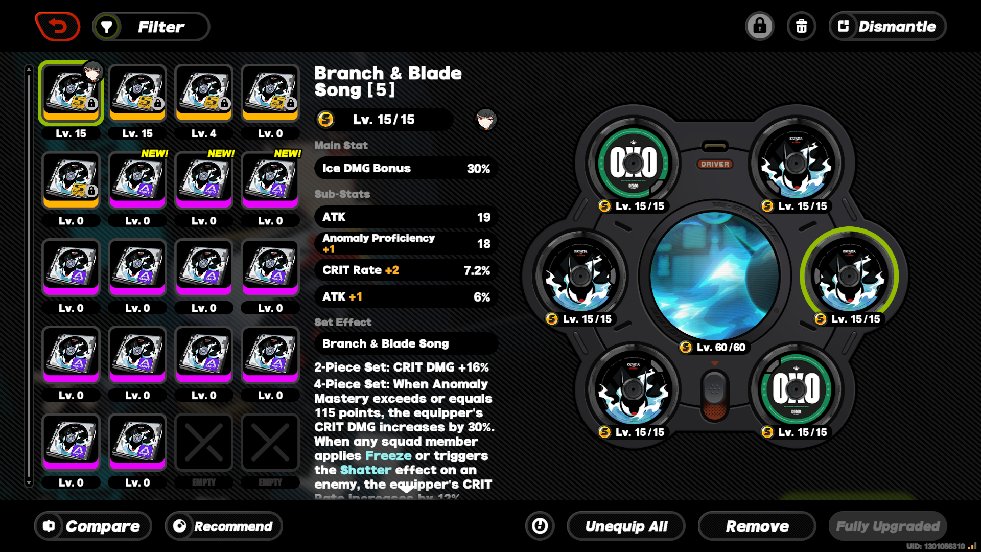 Perfect disc 5 (maybe) Zenless Zone Zero | HoYoLAB