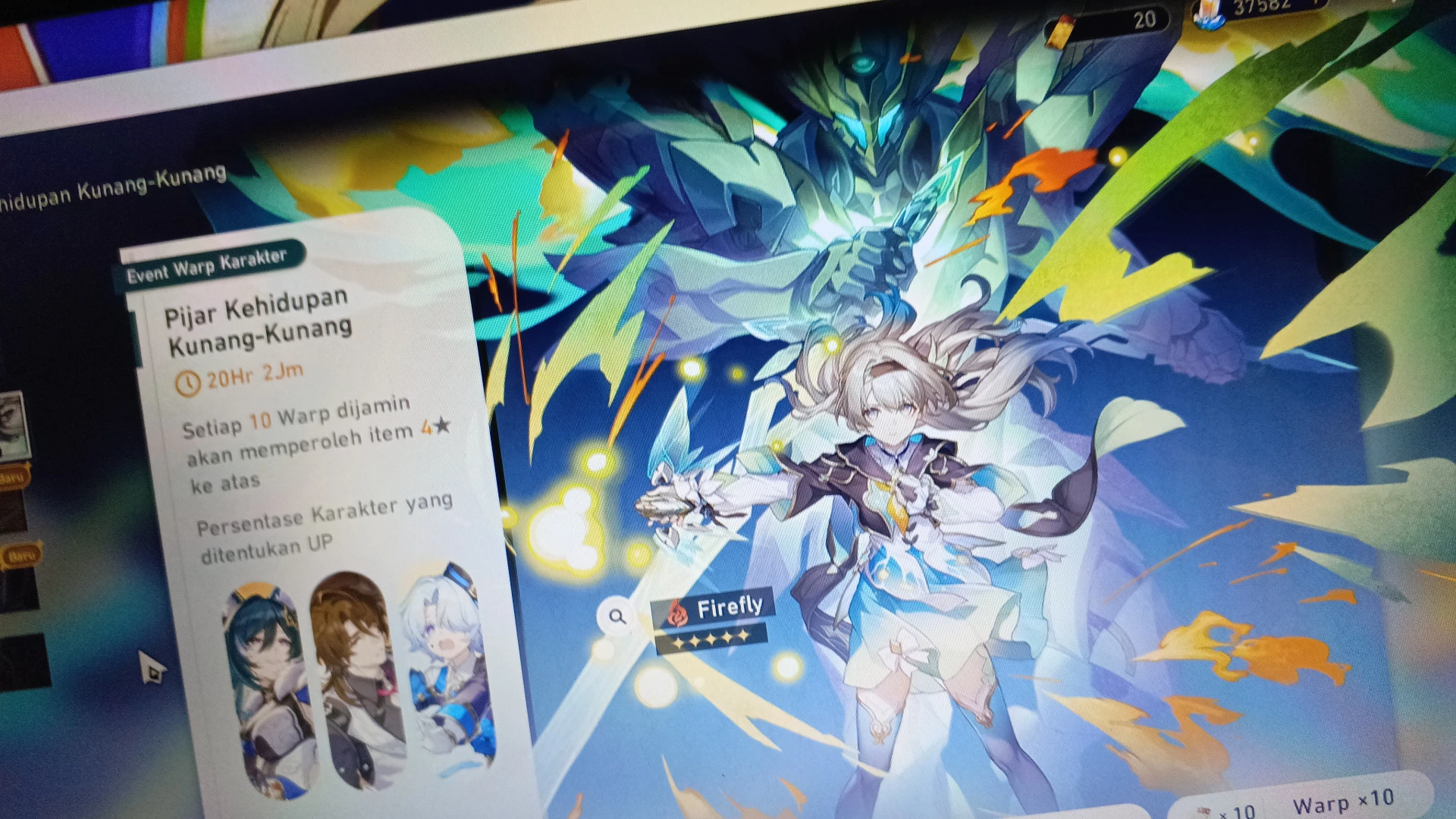 sorry firefly can't e6 yet, you rerun too fast I didn't have time to save😞 Honkai: Star Rail ...