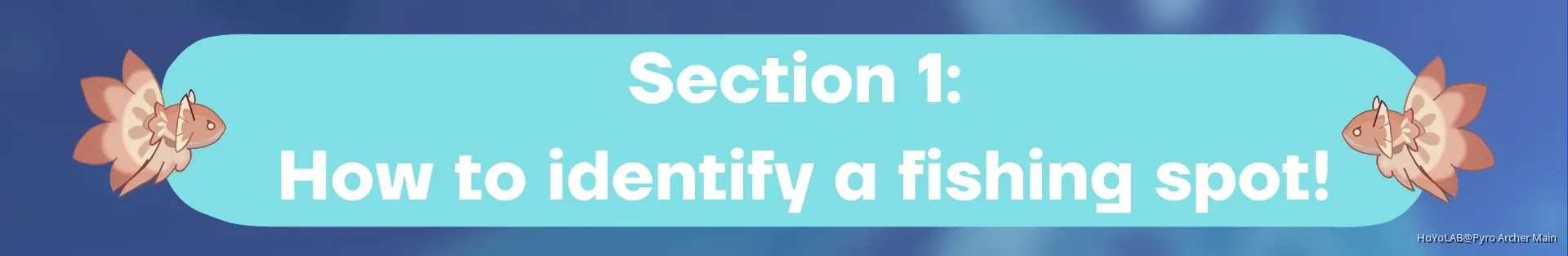 Welcome to Ep. 1 of “Fishing for the ‘blind’” with Pyro Archer Main ...