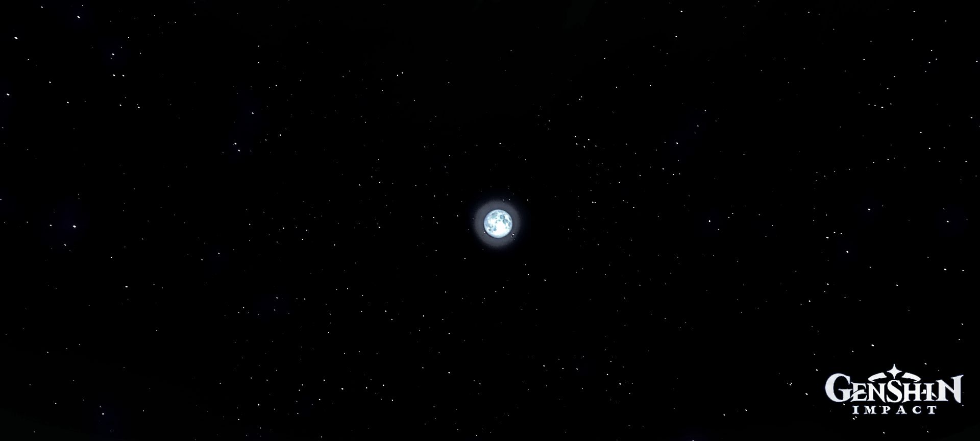 Random Post #210 Moon in the Starry Sky of Teyvat... Genshin Impact ...