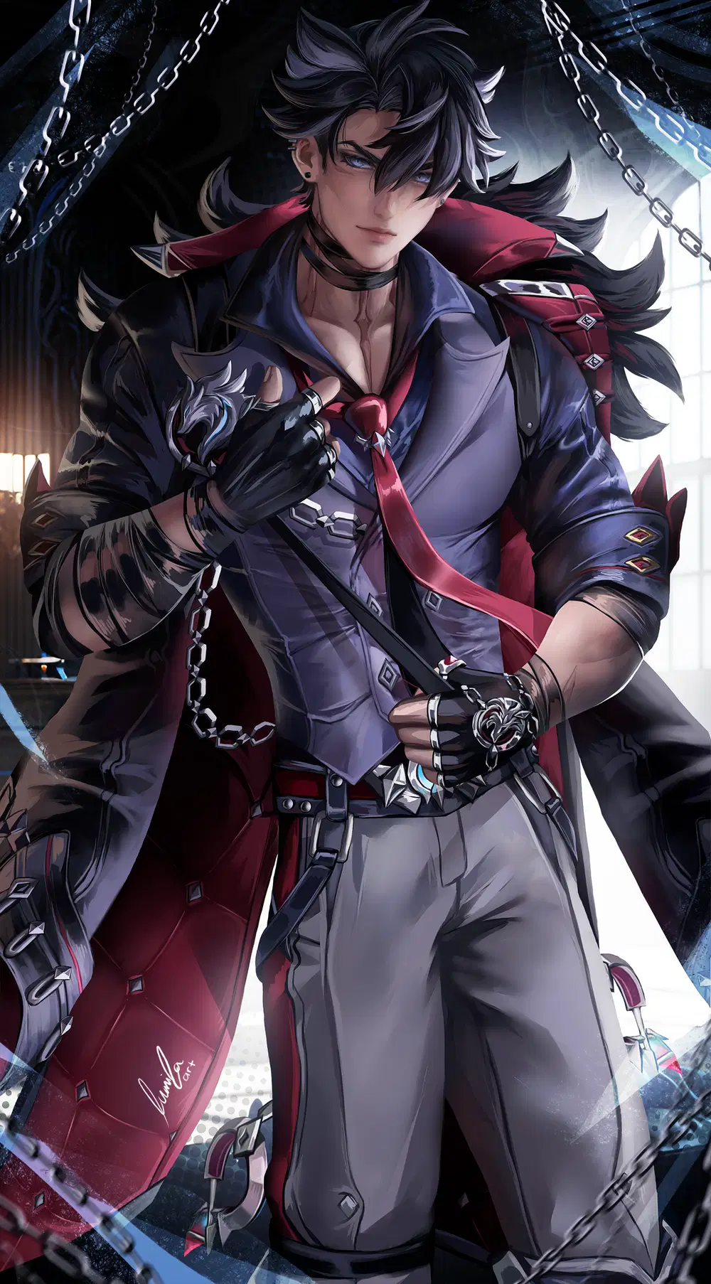 Wriothesley FanArt Genshin Impact | HoYoLAB