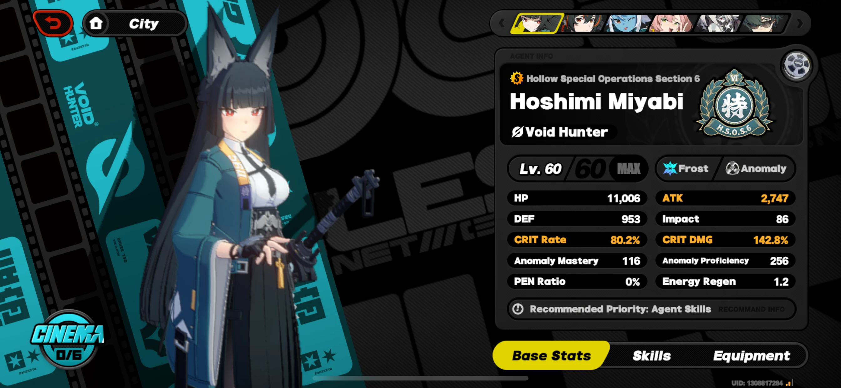 My F2P Miyabi build Zenless Zone Zero | HoYoLAB