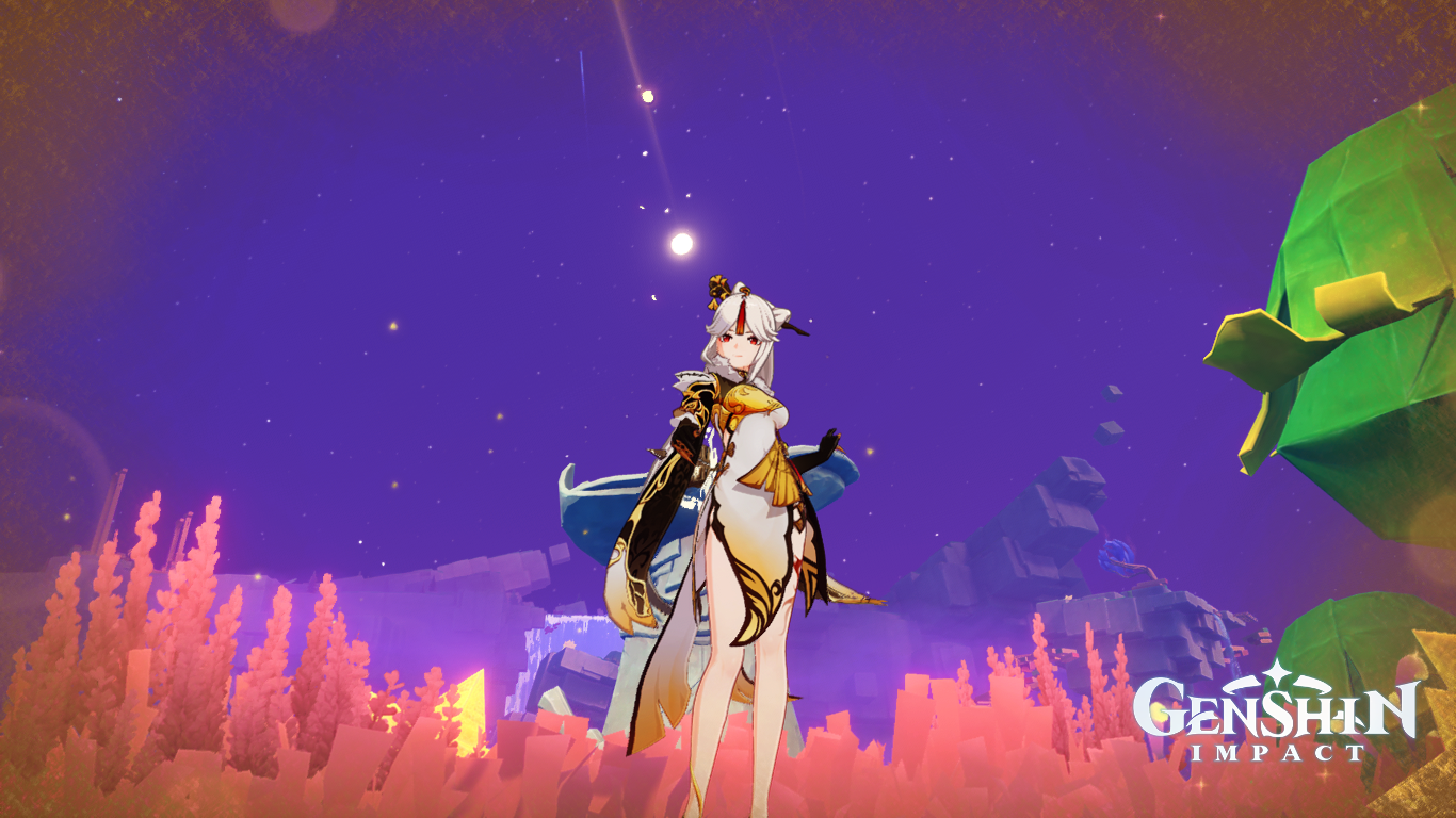 Summertide Scales and Tales Lady Ningguang Genshin Impact | HoYoLAB