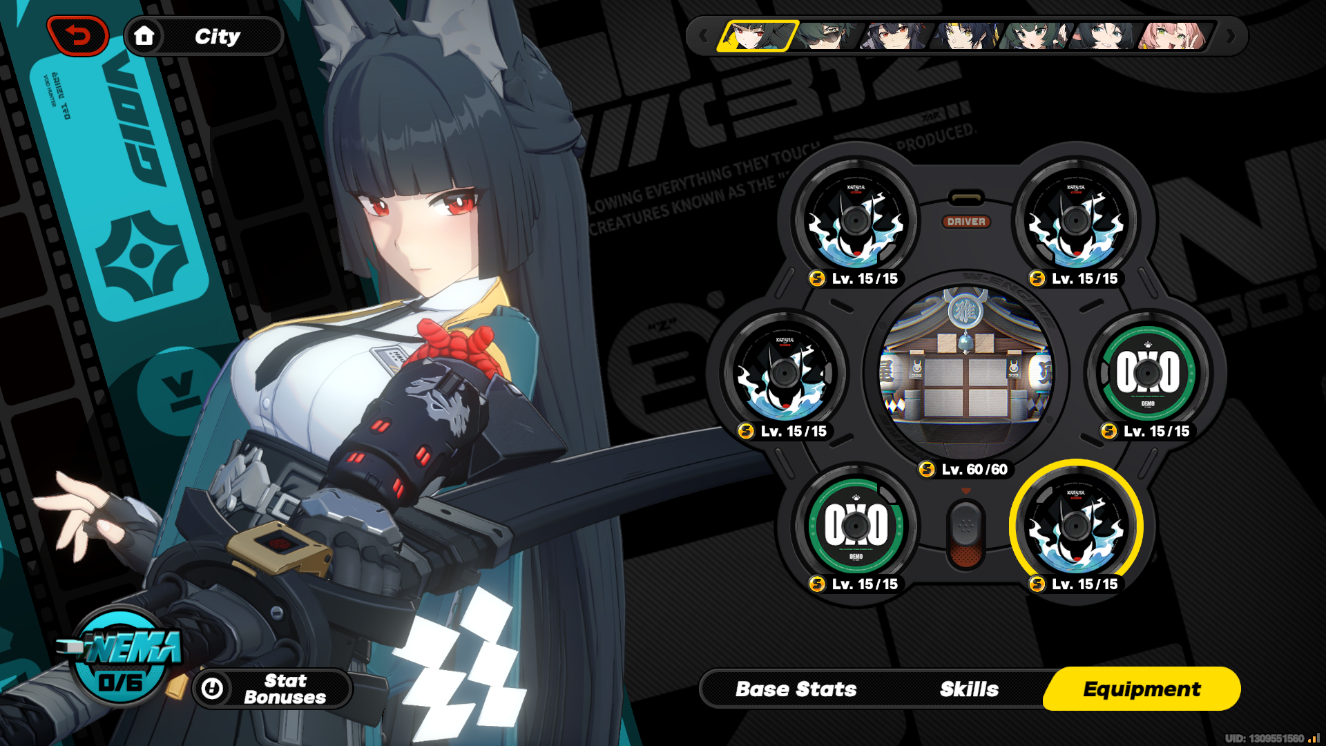 Miyabi and her W-Engine came home in just 68 rolls total, but her drive ...