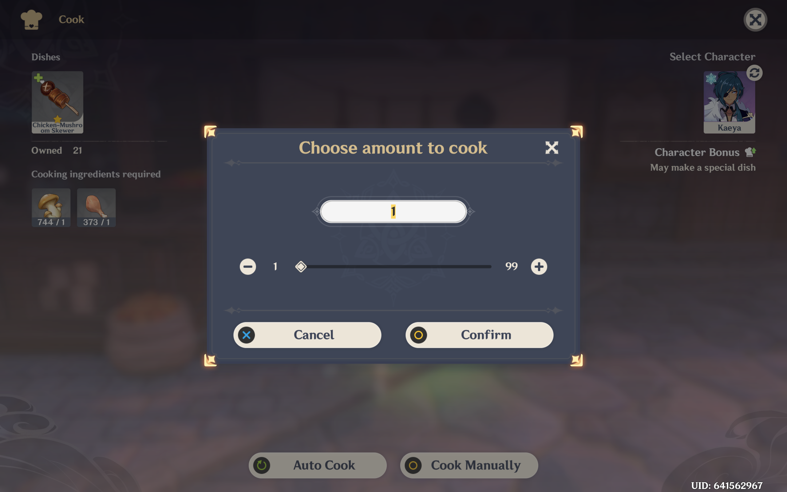 3 Years Into Genshin and I learned you can Manually type the number of ...