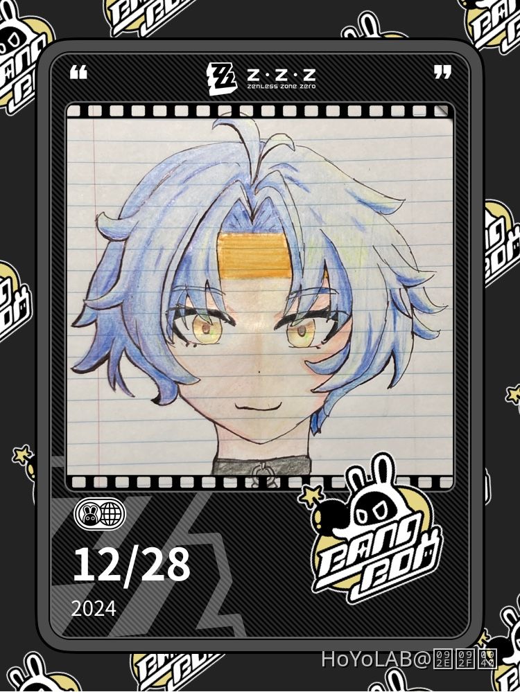 12/28 Diary - posting for Harumasa’s avatar frame Zenless Zone Zero ...