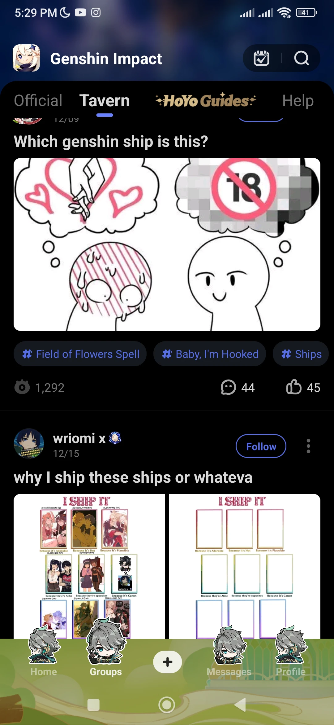 Genshin fandom try not to make my fyp about ships challenge: (difficulty: impossible) Genshin ...