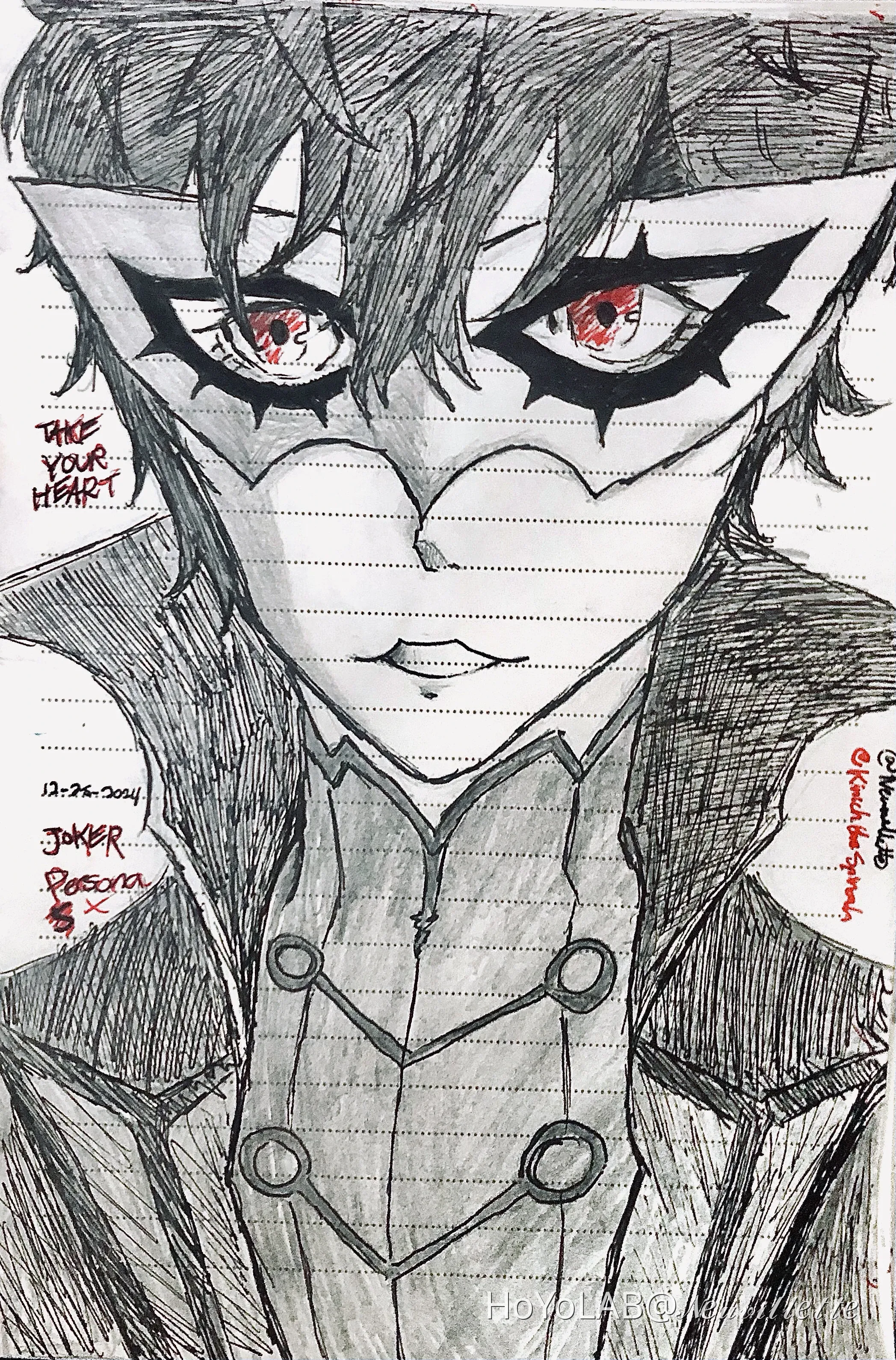 More Persona 5 fan art! | HoYoLAB