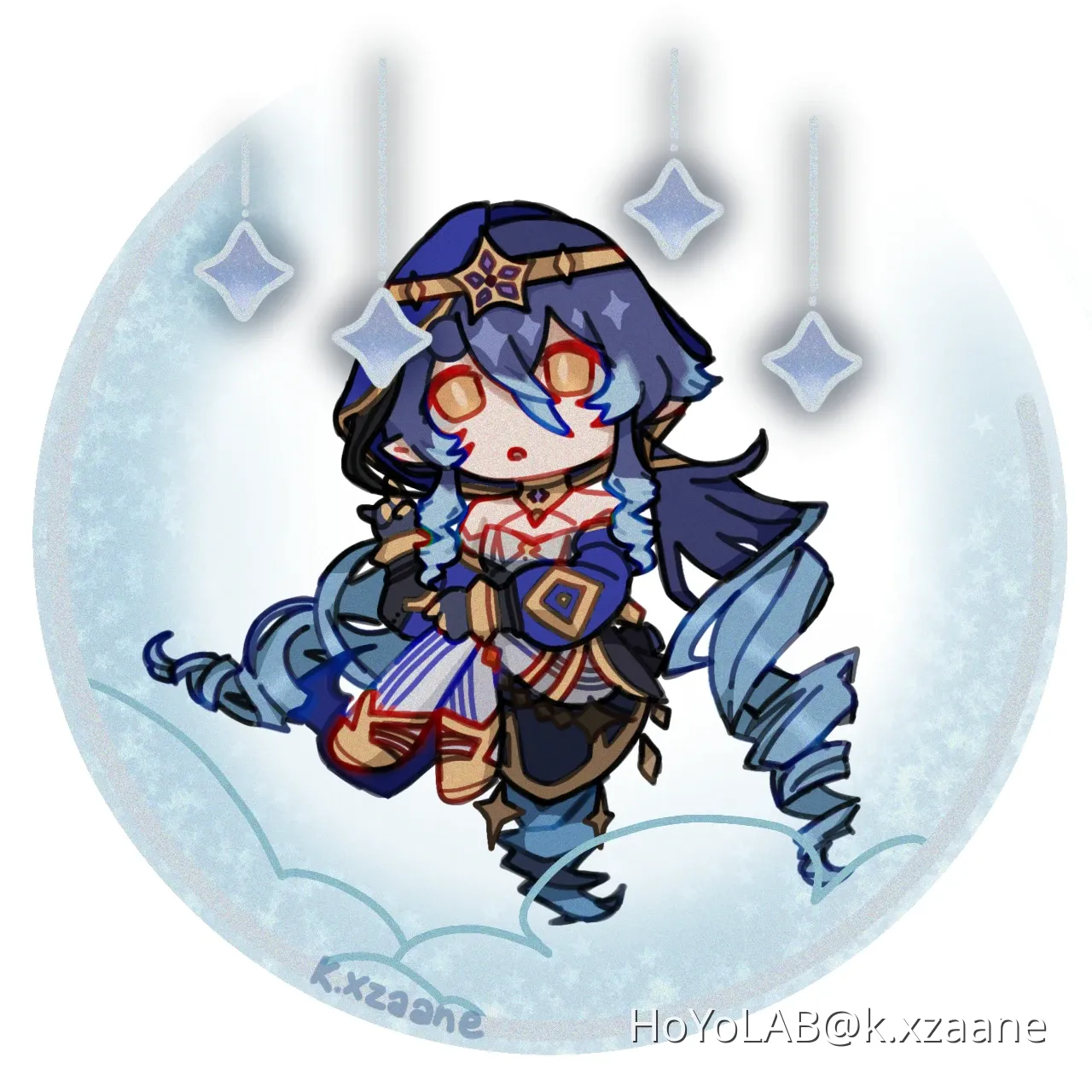 Layla chibi in my style Genshin Impact | HoYoLAB