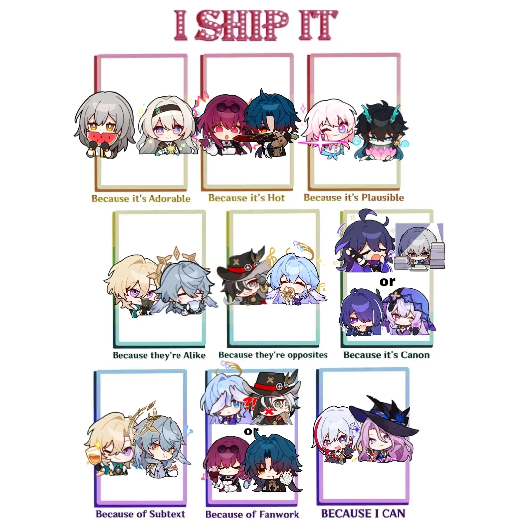 my hsr ships Honkai: Star Rail | HoYoLAB