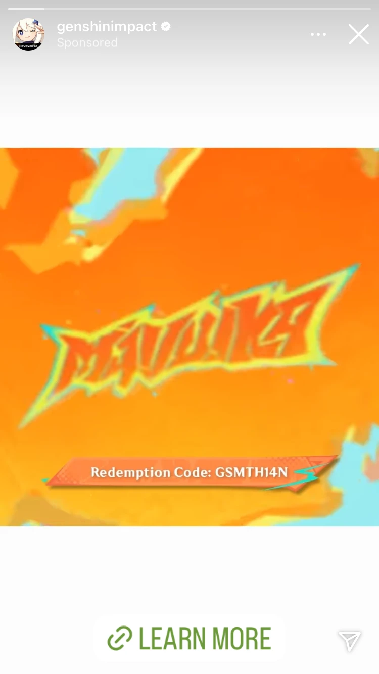 One primo code Genshin Impact | HoYoLAB