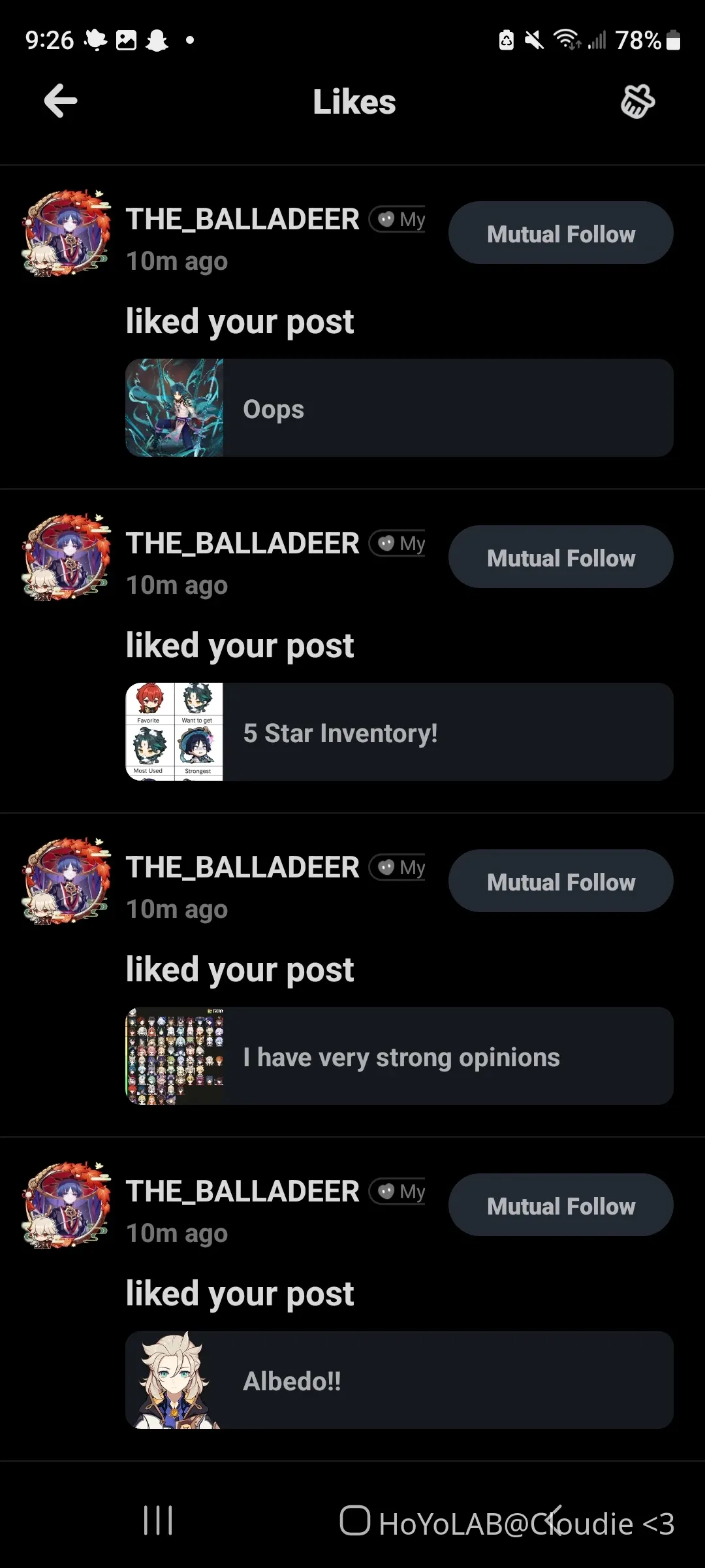 Yipee Like Bombbb | HoYoLAB