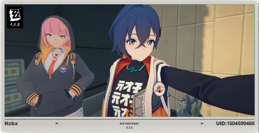 A selfie with the famous hacker "Rain" Zenless Zone Zero | HoYoLAB