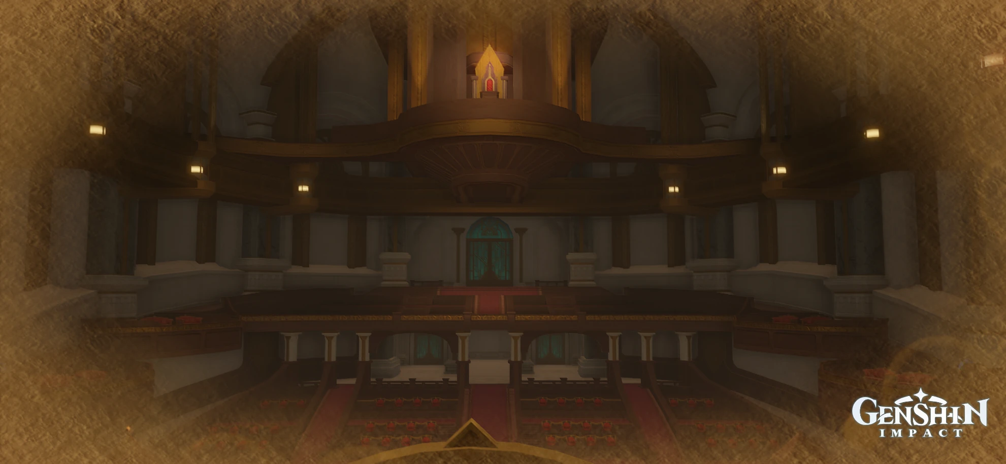 I am sitting on the throne in Opera Epiclese, Court of Fontaine ...