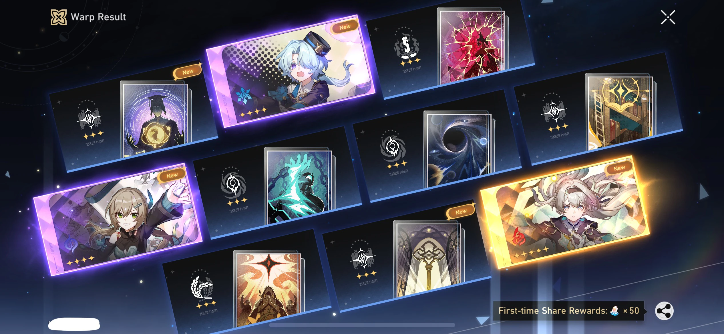 My first 10 pull… Honkai: Star Rail | HoYoLAB