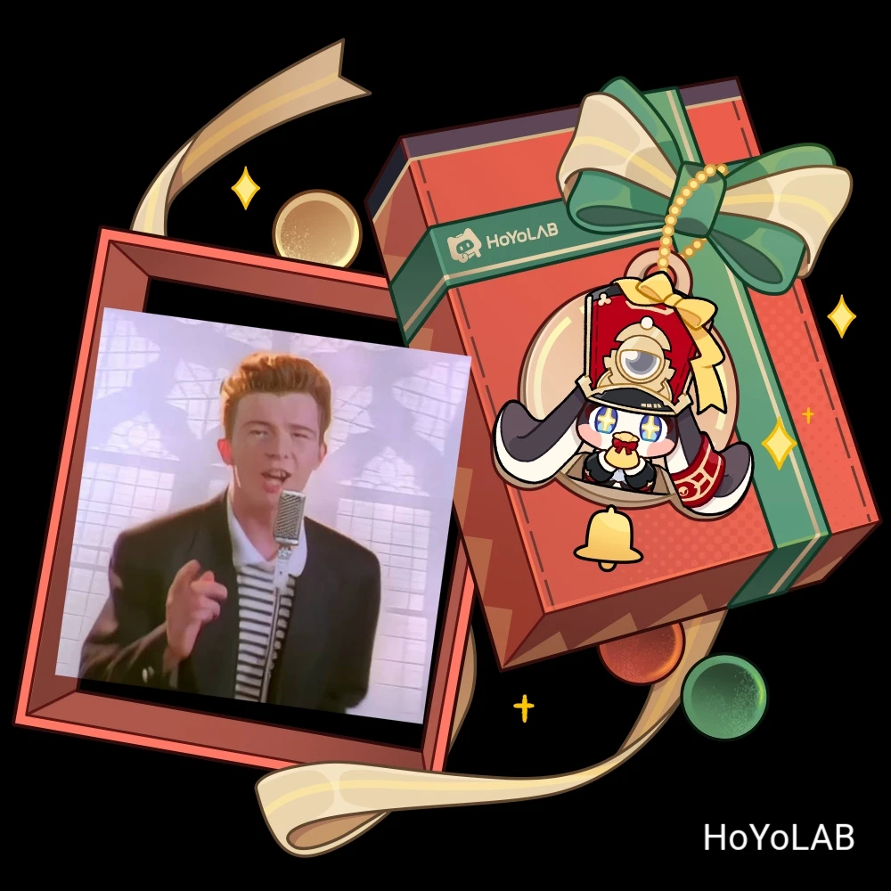 My exchange gift is a... rick roll! Honkai: Star Rail | HoYoLAB