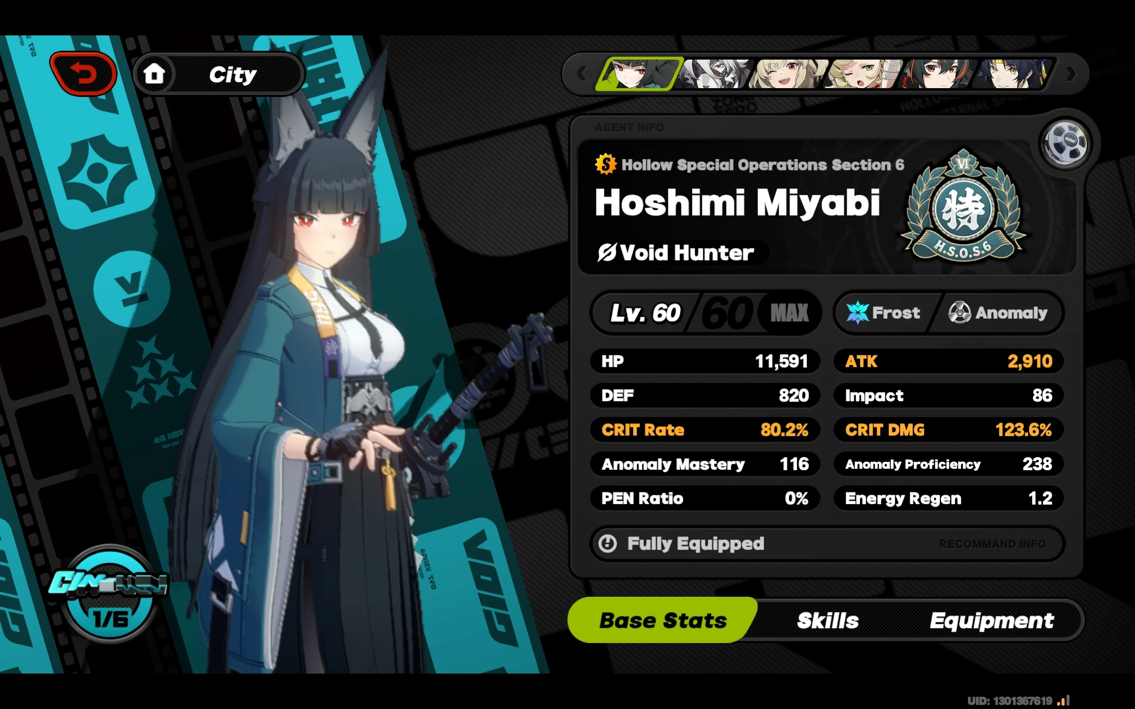 Chat, rate my miyabi build Zenless Zone Zero | HoYoLAB