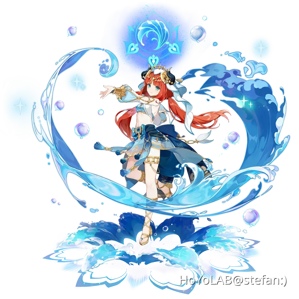 so thisbis my redesign if nilou was a burning support (pyro) Genshin Impact | HoYoLAB