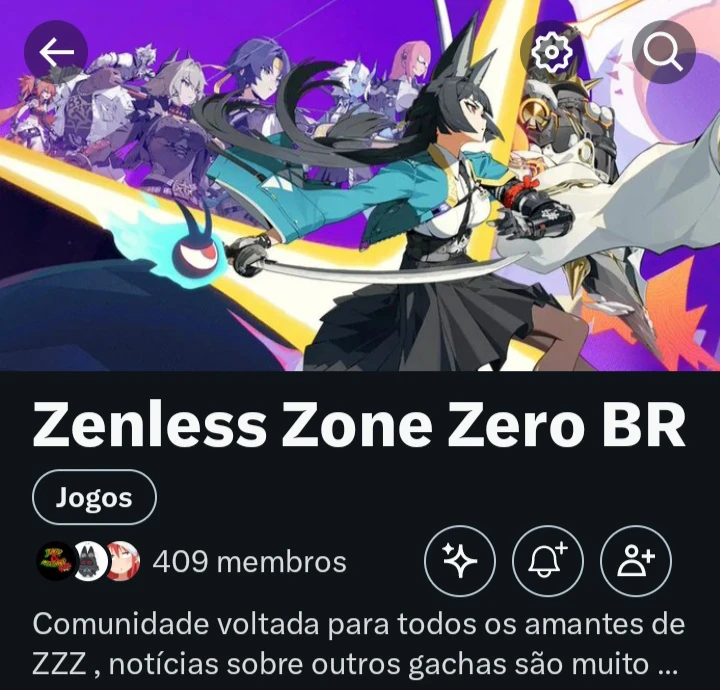 bom dia galera quem quiser entrar na nossa comunidade do ZZZ do twitter é só chamar, tiramos ...