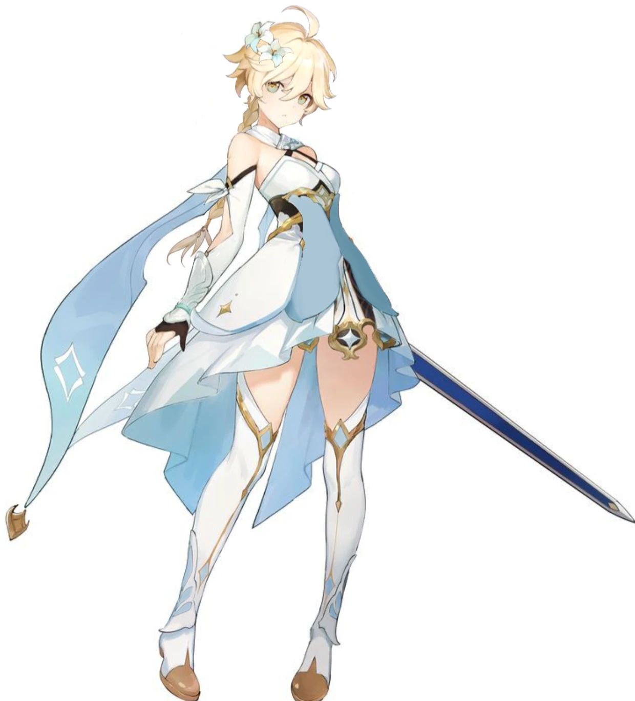 Lumine and Aether slight redesign/edit + Hairstyle switch Genshin ...