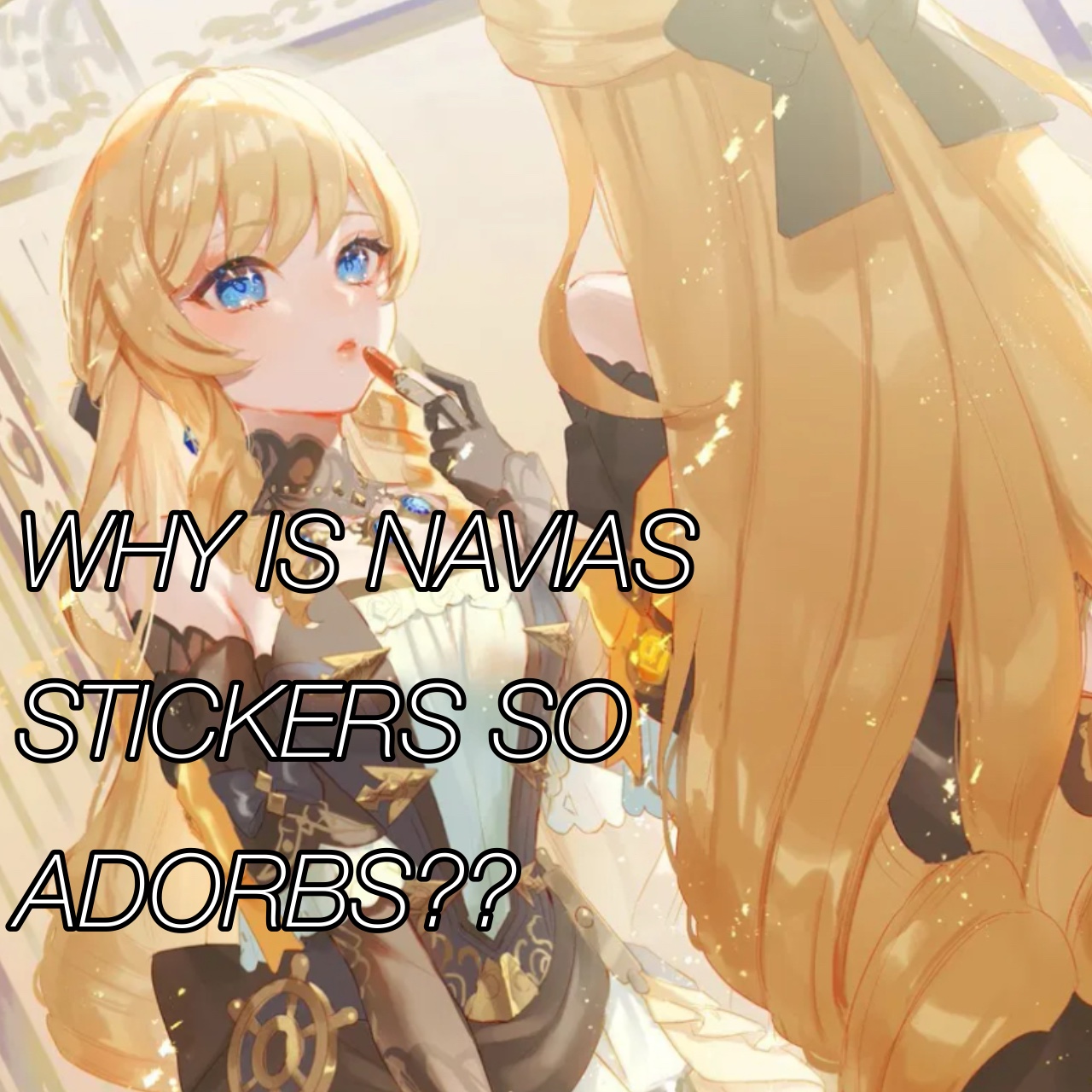 NAVIAS STICKERS Genshin Impact | HoYoLAB