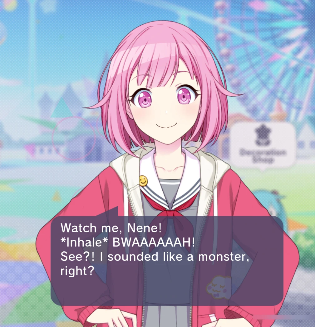 Emu being the wonderhoy girl she is | HoYoLAB