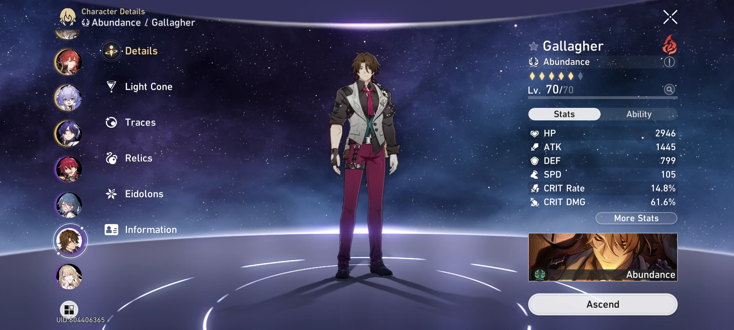 I got Gallagher! (and I got lucky and got Firefly too!) Honkai: Star Rail | HoYoLAB