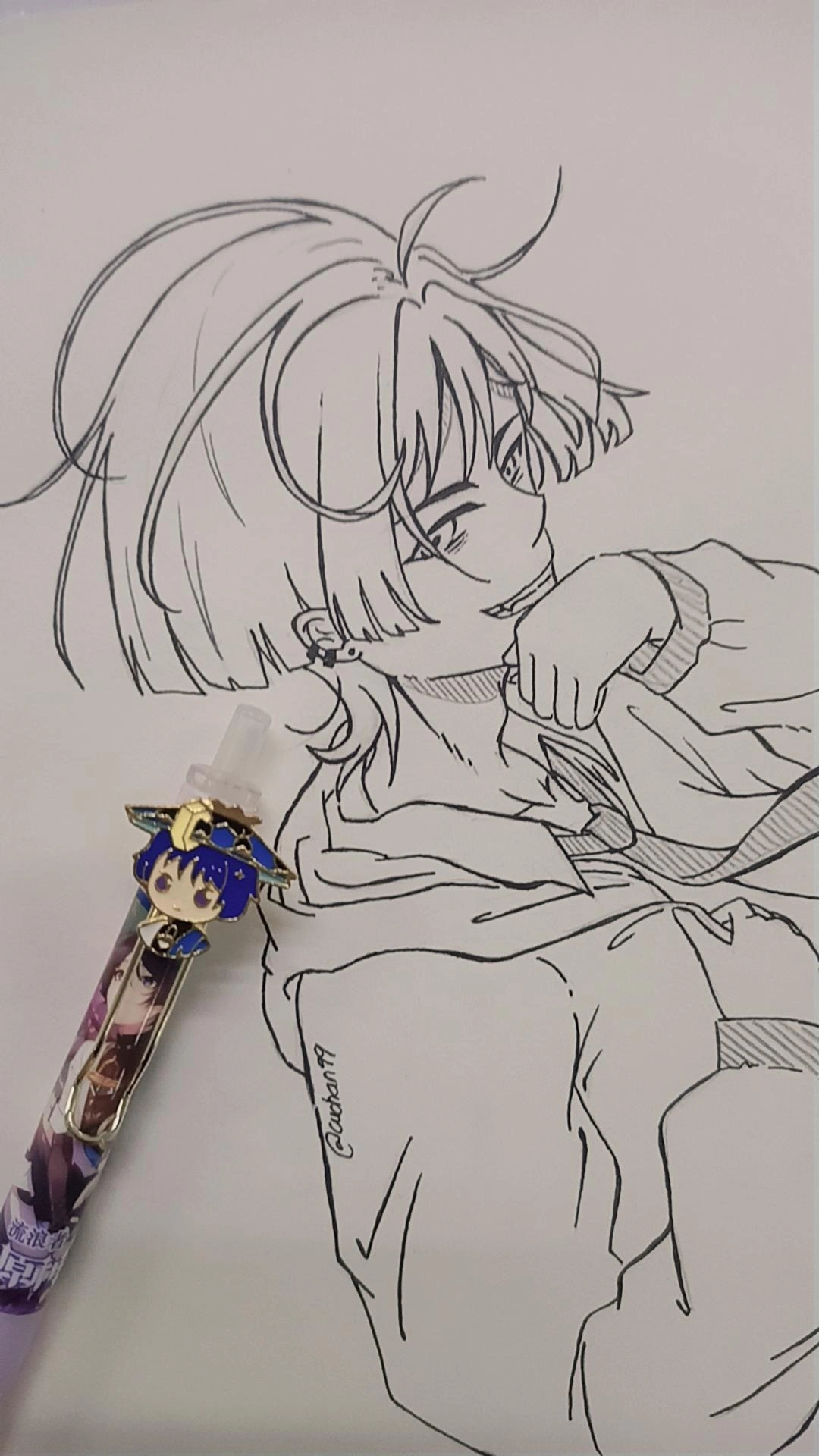 My simple drawing~ ️💕 Genshin Impact | HoYoLAB
