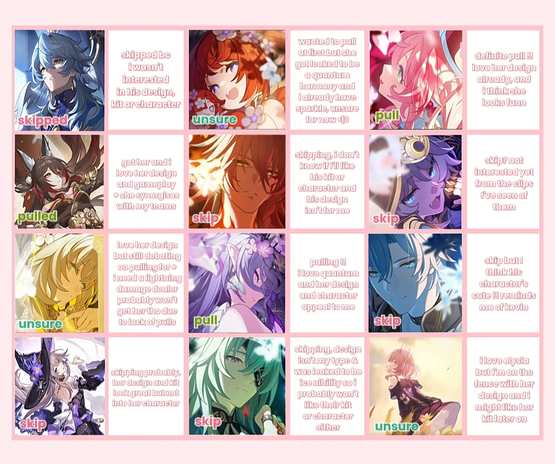 3.X amphoreus characters pulling plans !! (hsr) Honkai: Star Rail | HoYoLAB