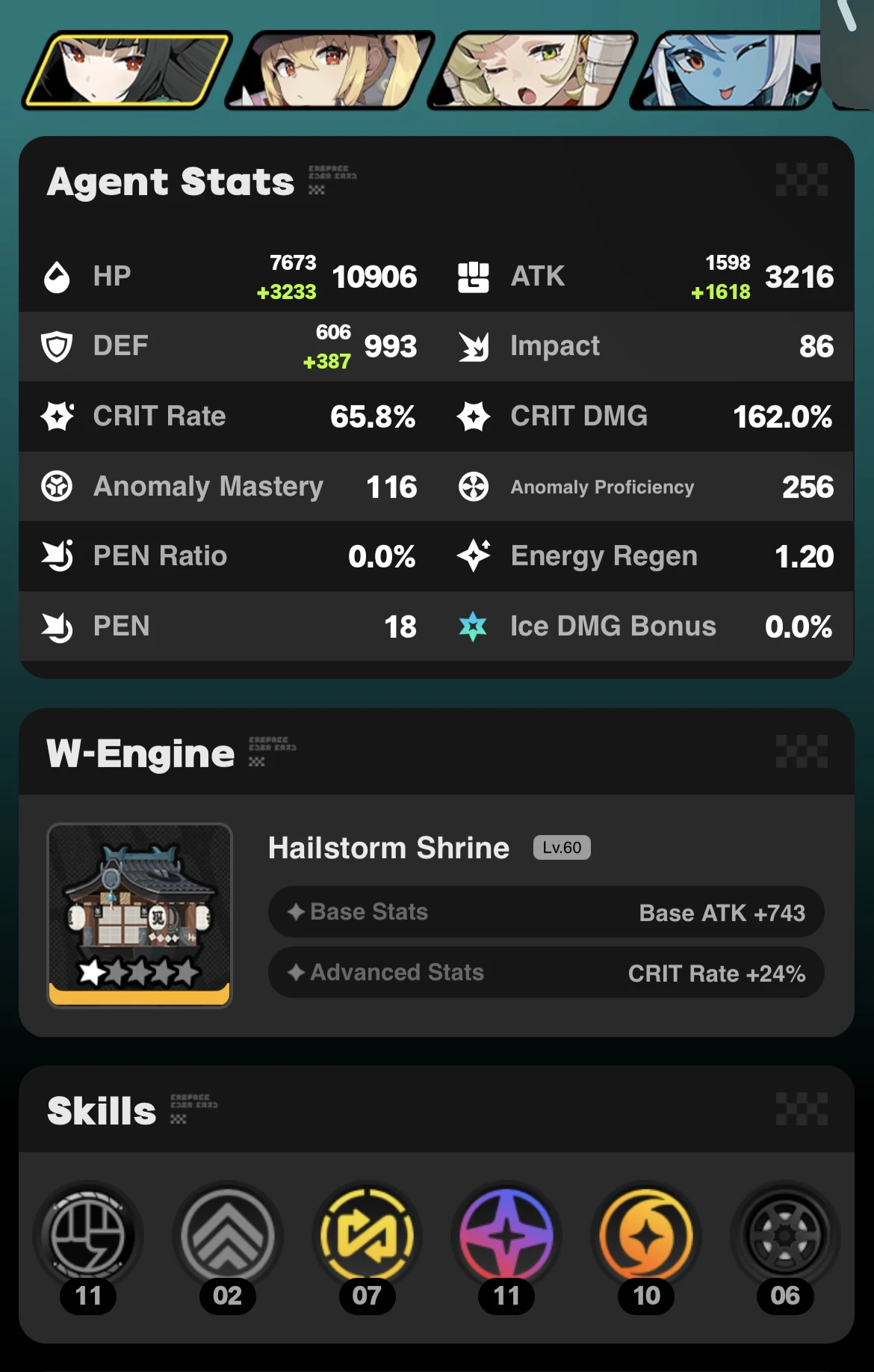 miyabi build day nine Zenless Zone Zero | HoYoLAB