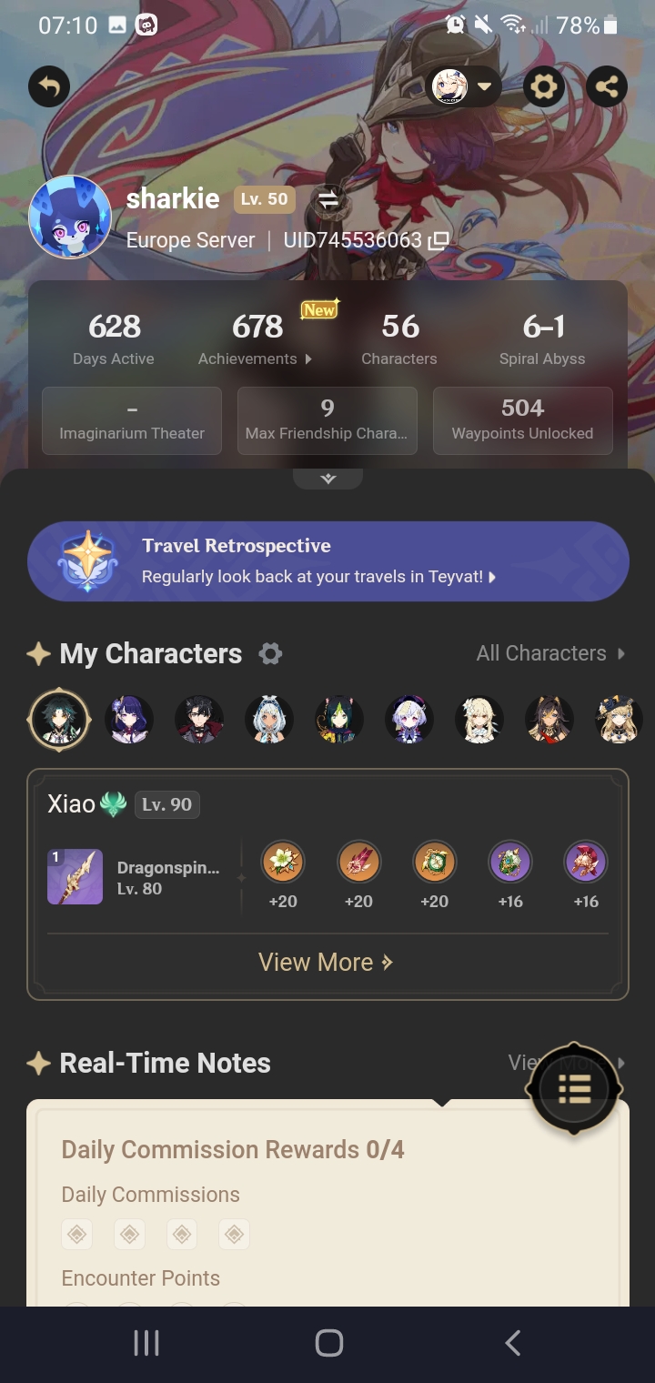 welcome to my profile! 💓 Genshin Impact | HoYoLAB