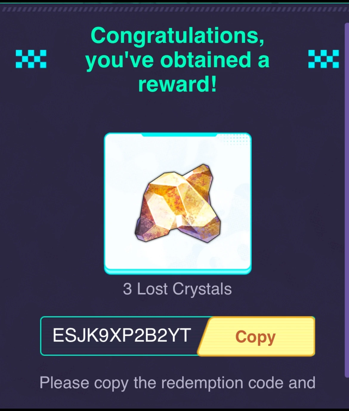 One code, one winner! Honkai: Star Rail | HoYoLAB