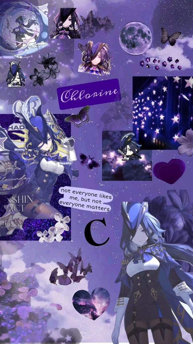Chlorinde Collage I made~ Genshin Impact | HoYoLAB