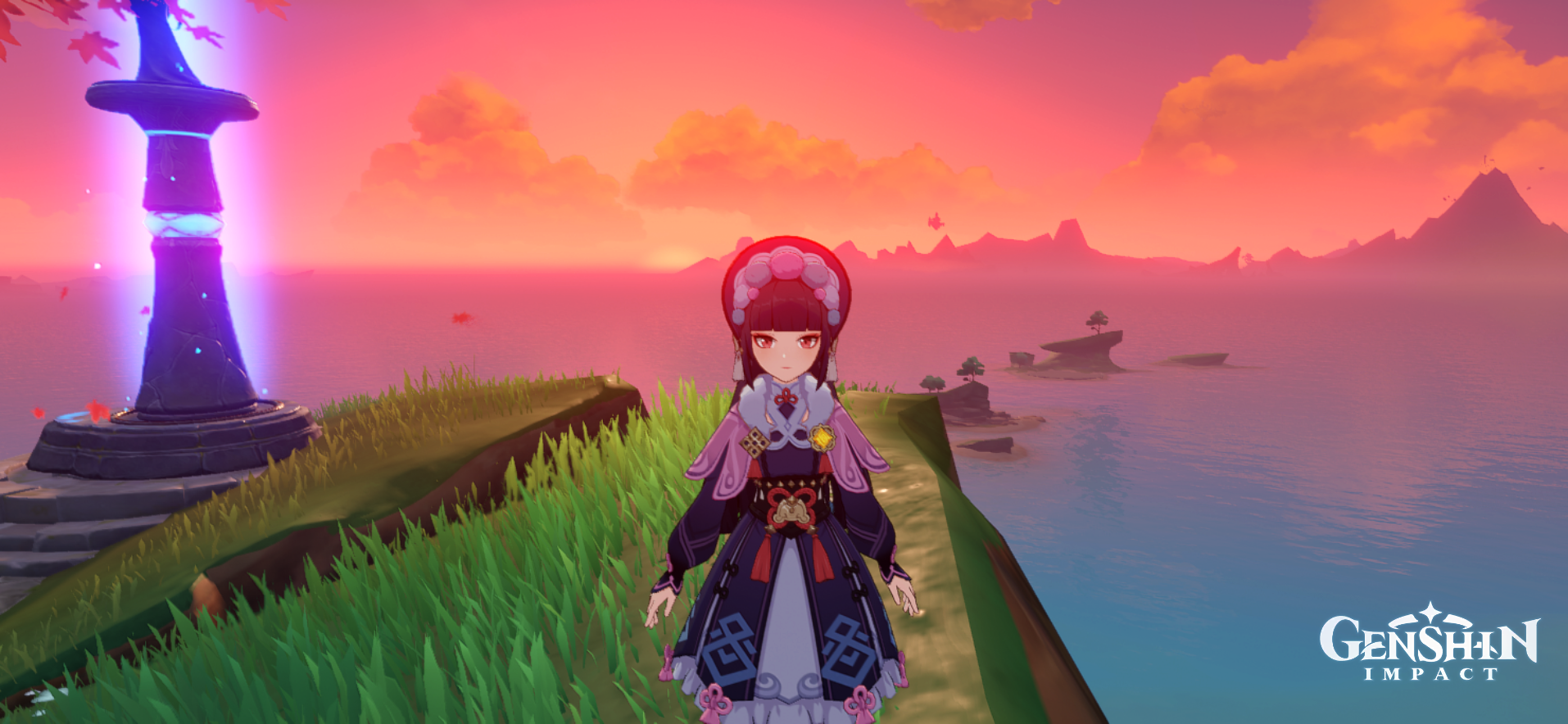 A beautiful sunset in inazuma. ☺️ Genshin Impact | HoYoLAB