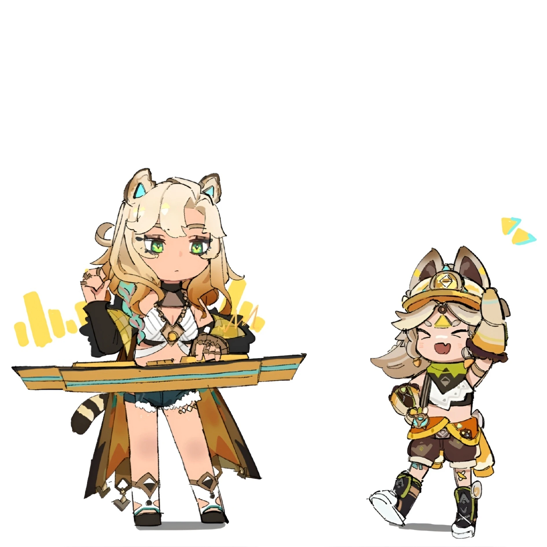 Xilonen & Kachina (wallpaper) Genshin Impact | HoYoLAB
