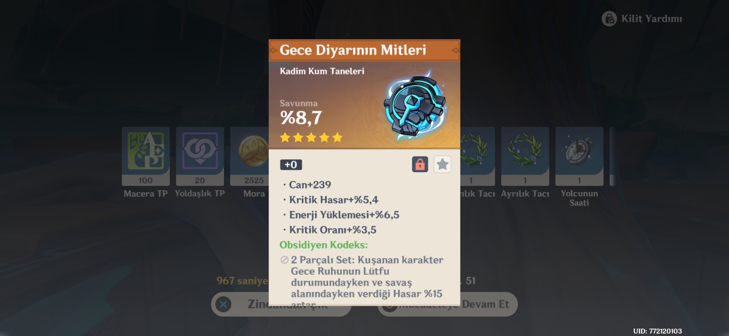 Me_Well, it's time to prepare some artifacts for Mavika and Hoyo's ...