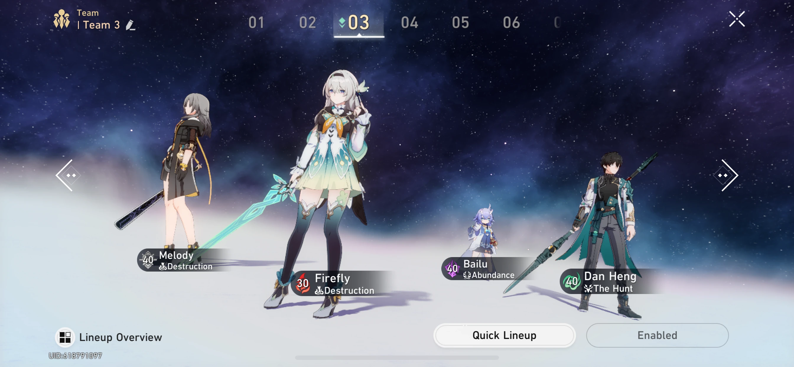 These are my hsr characters and my team Honkai: Star Rail | HoYoLAB