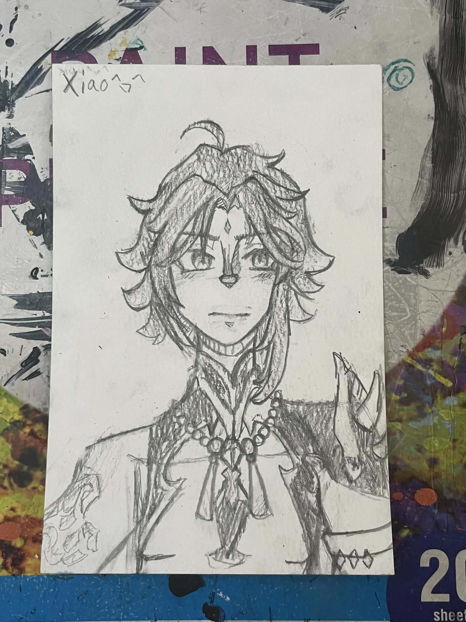Old Xiao fanart Genshin Impact | HoYoLAB