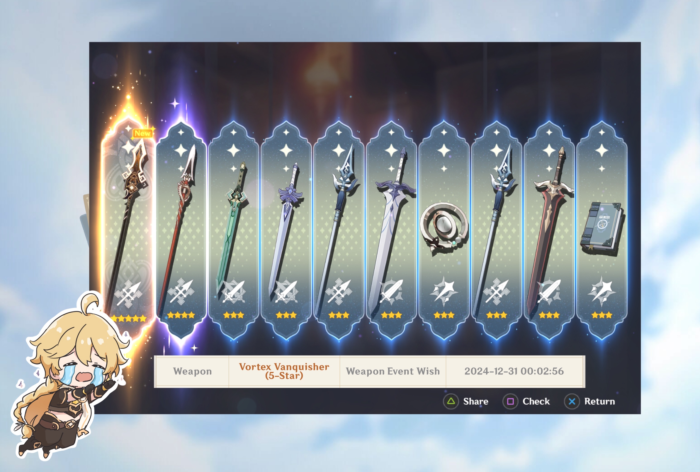 Got Zhongli Weapon~ Genshin Impact | HoYoLAB