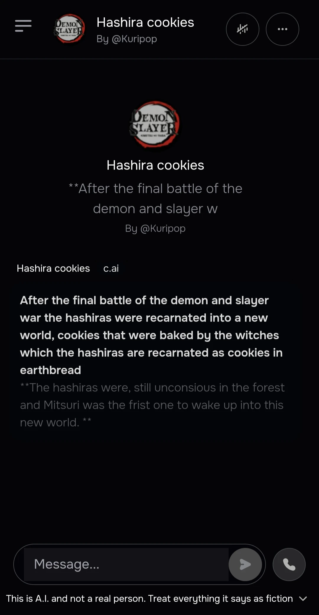 I FOUND A COOKIE RUN X DEMON SLAYER BOT 😭 | HoYoLAB