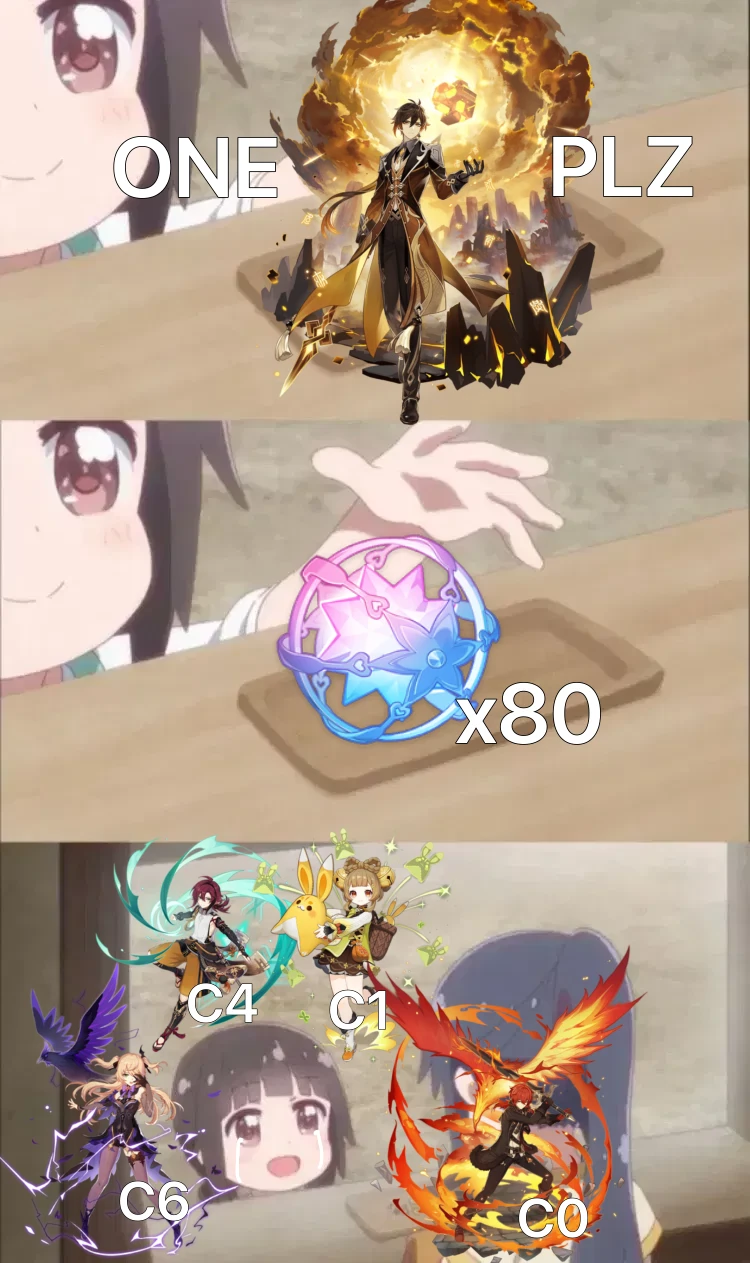 My wishes for Zhongli: Genshin Impact | HoYoLAB