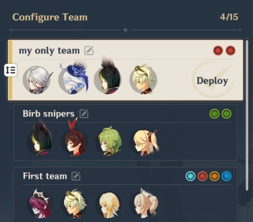 What do ya'll think of my teams? (Day 79 of waiting for Emilie rerun ...