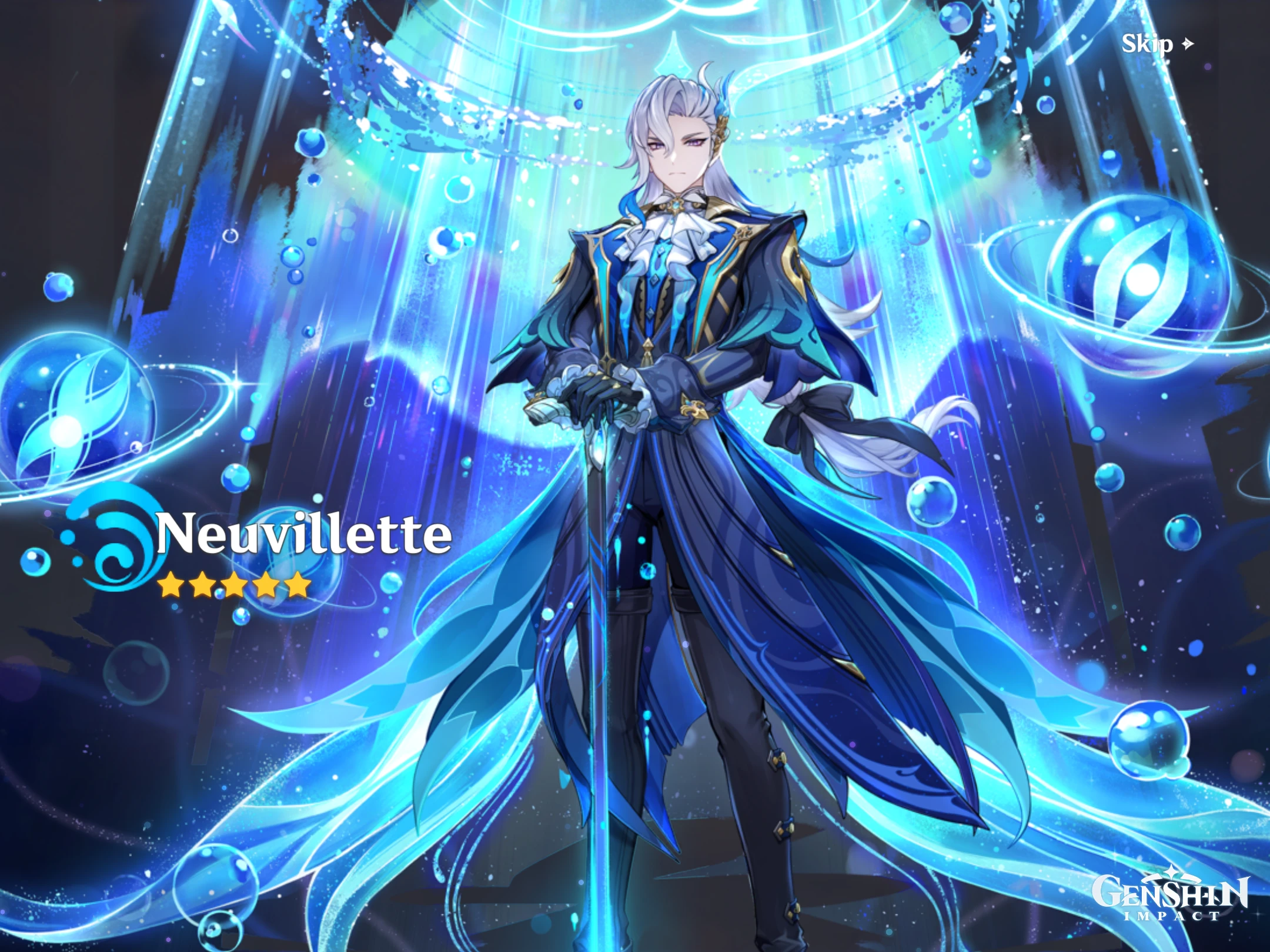 Finally, I acquired Neuvilette one hour before the rerun banner ends ...