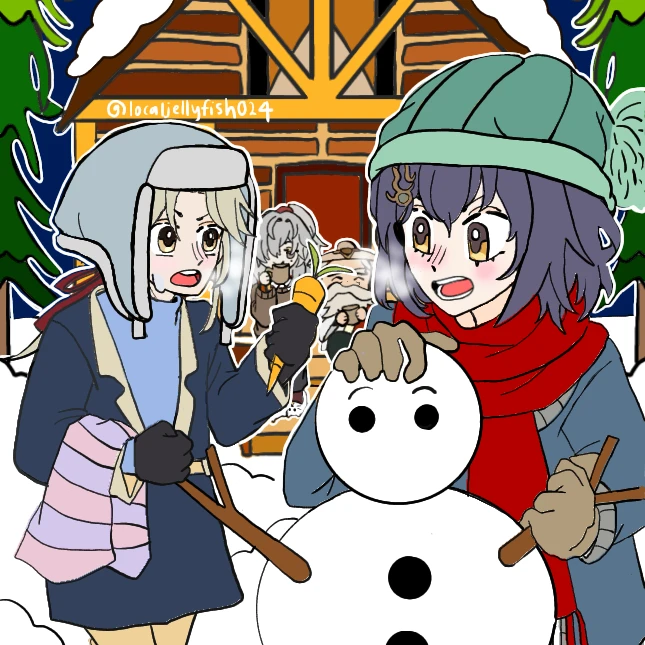 Winter Shenanigans-Yanli ft. Jingyuan and General Huaiyan Honkai: Star ...